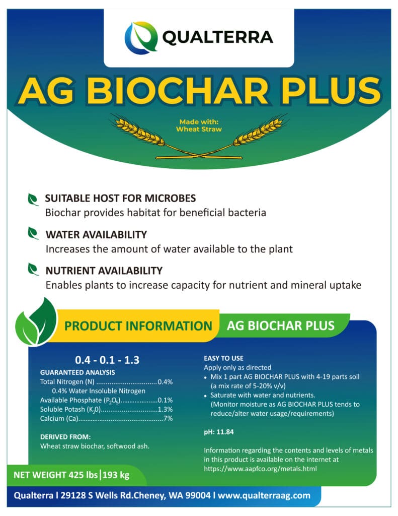 Biochar Soil Amendments - Qualterra